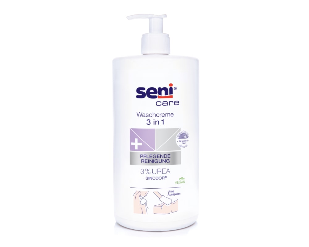 Seni Care Hautreinigungs- und Pflegeschaum 500 ml • INSENIO